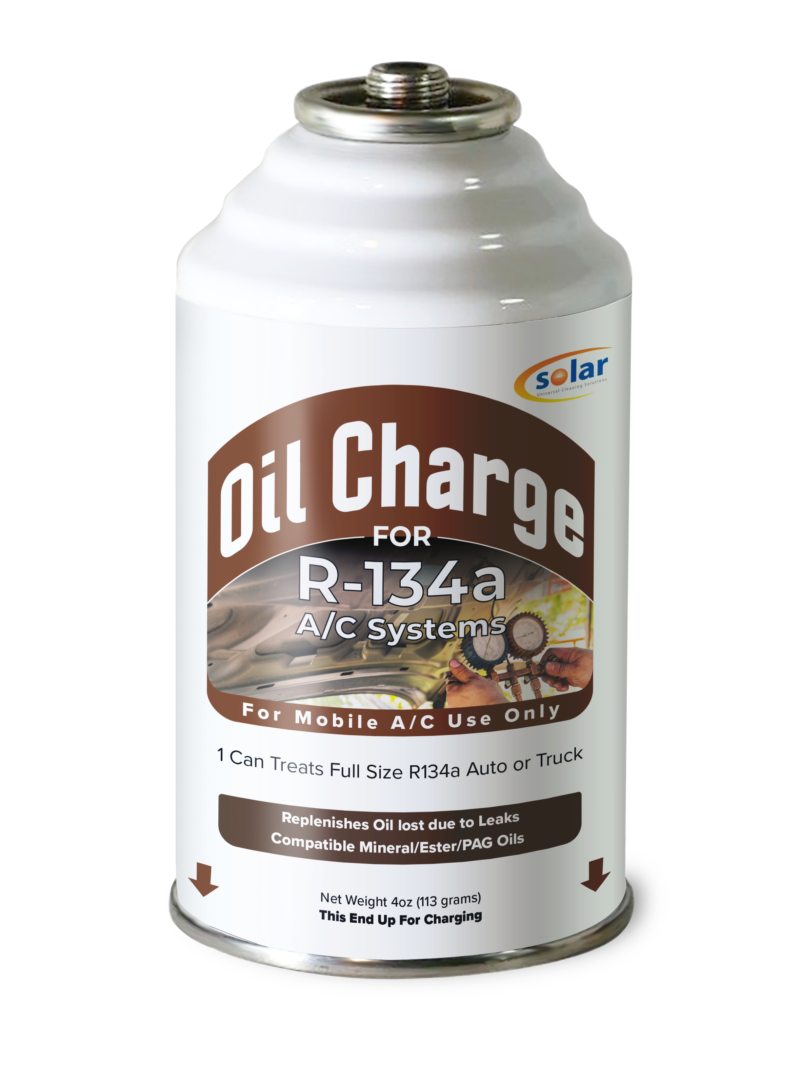 Oil Charge for R-134a - Solar Chemical